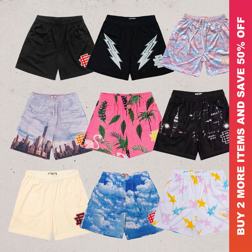 Stylish EE Shorts | Eric Emanuel Shorts - EricMix